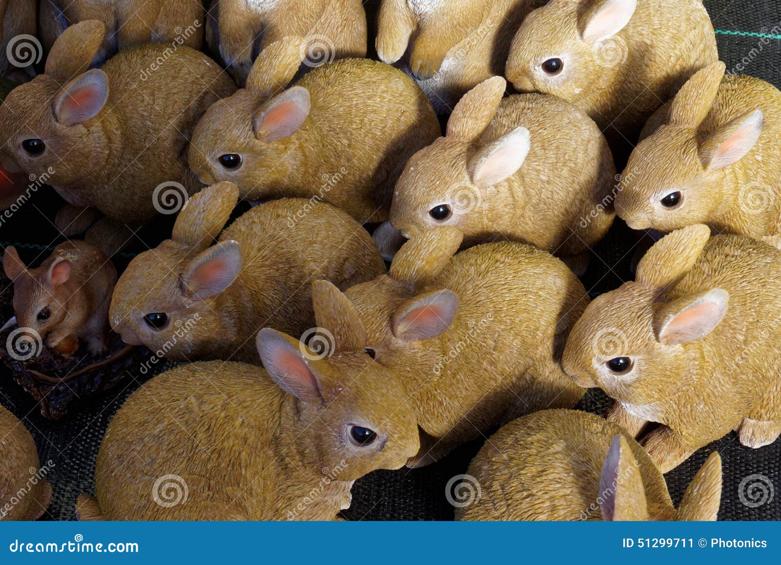 Display of Model Rabbits stock image. Image of mouse - 51299711