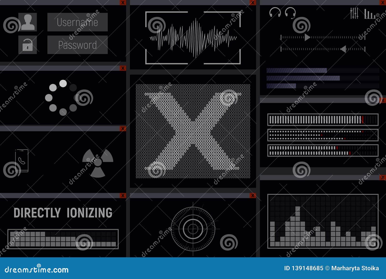 Geiger Counter Vector Icon. Geiger Counter Editable Stroke. Geiger ...