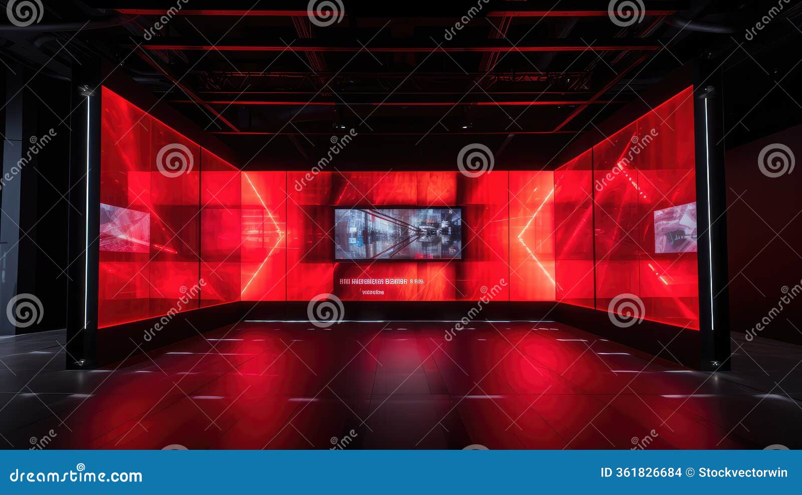 Display red led stock illustration. Illustration of board - 361826684
