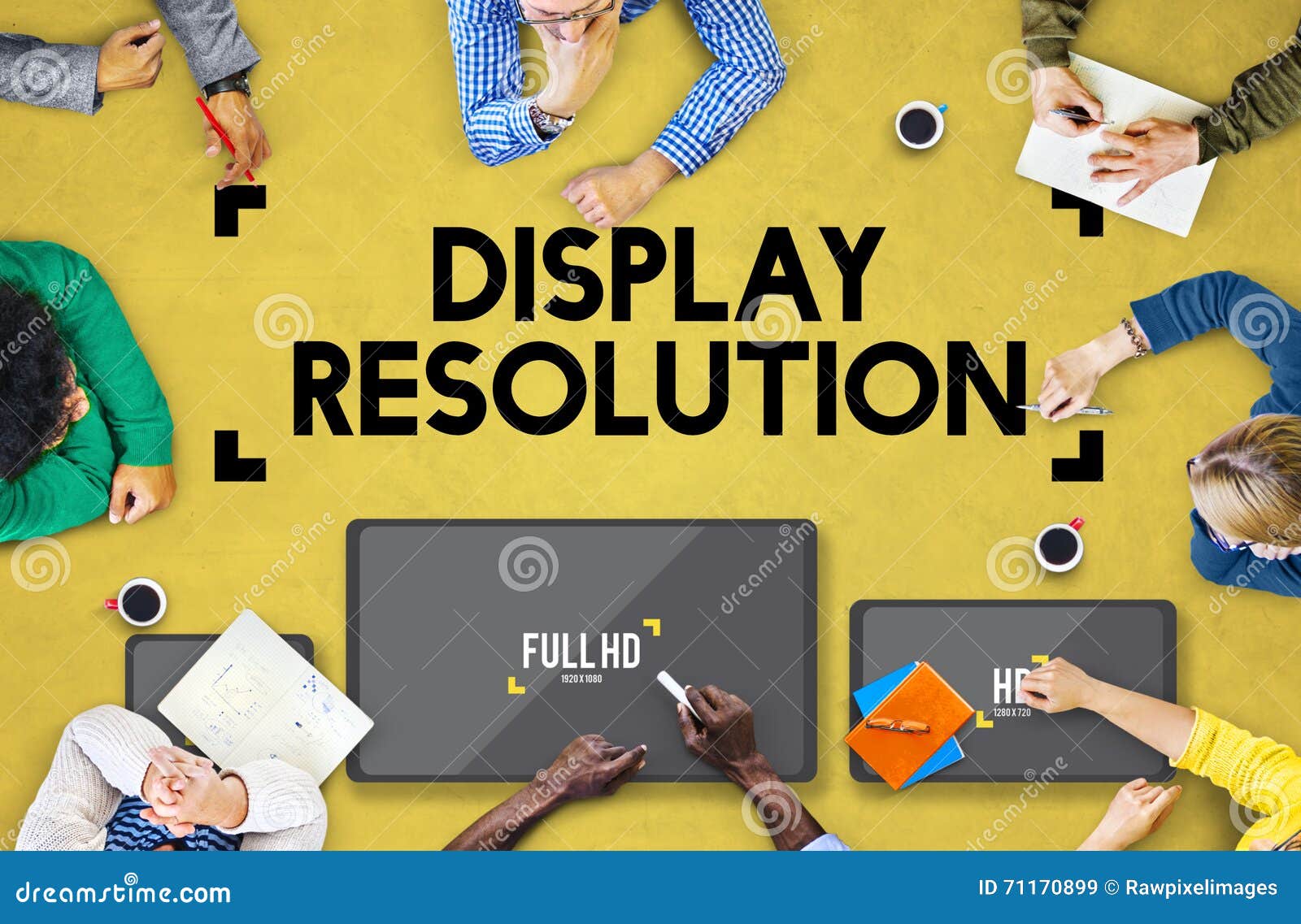 Display Resolution Icons, 4K UHD, 8K, Quad HD, Full HD And HD Screen ...