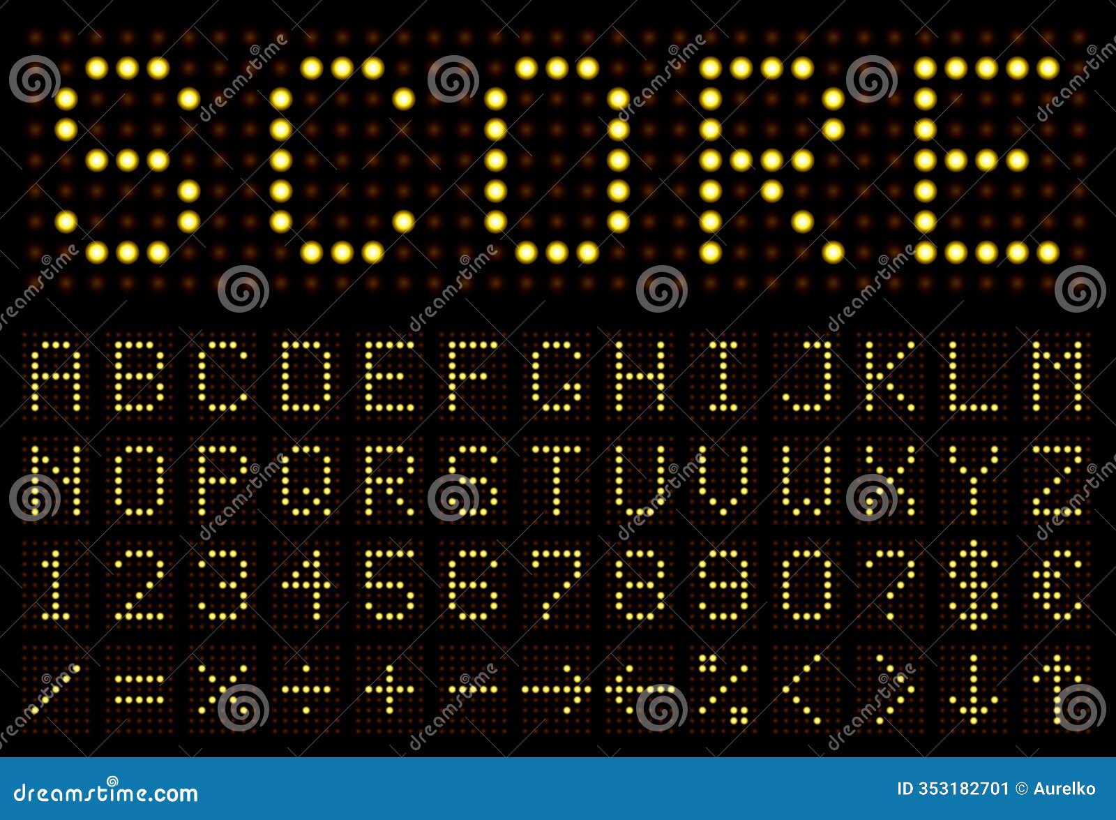 Display score stock illustration. Illustration of information - 353182701