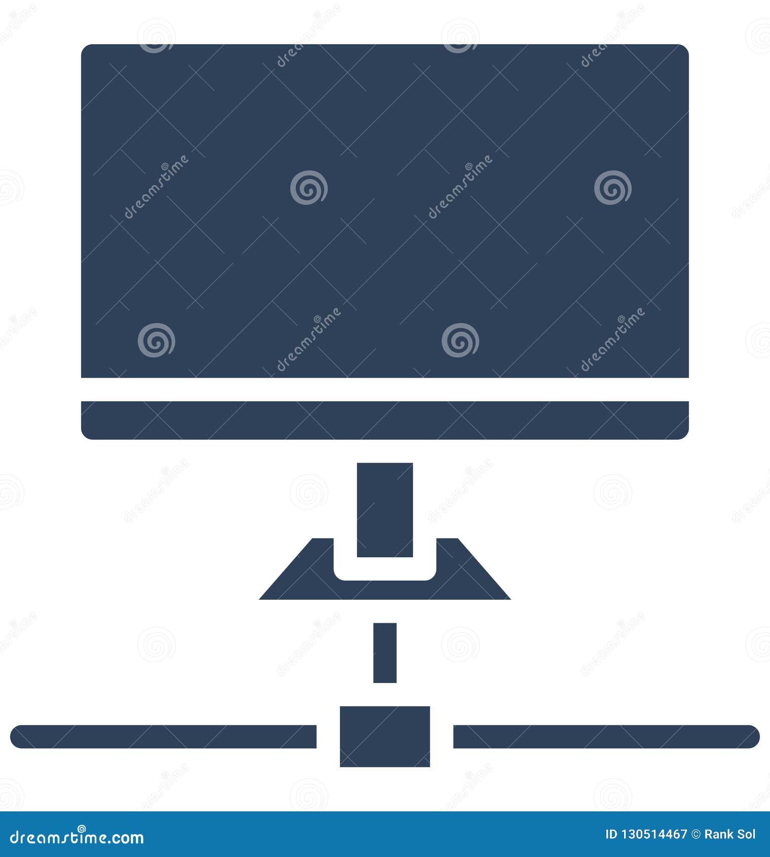 Display Screen, Lcd Isolated Vector Icon that Can Be Easily Edited in ...