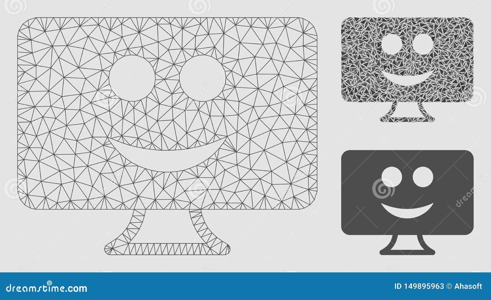 Display Smile Vector Mesh Network Model and Triangle Mosaic Icon Stock ... Display Smile Vector Mesh Network Model and Triangle Mosaic Icon Stock ...