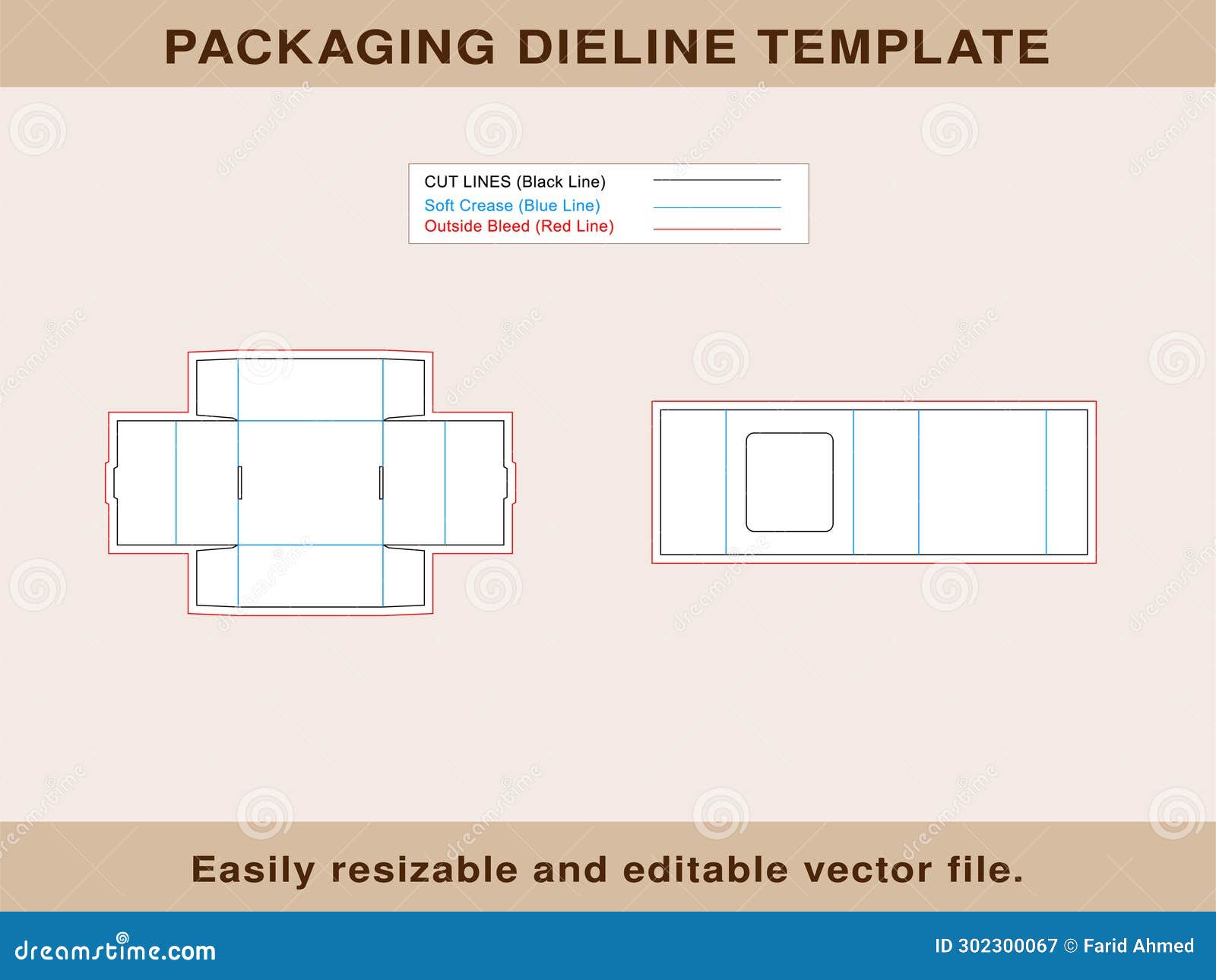 Display Soap Box, Dieline Template Stock Vector - Illustration of ...