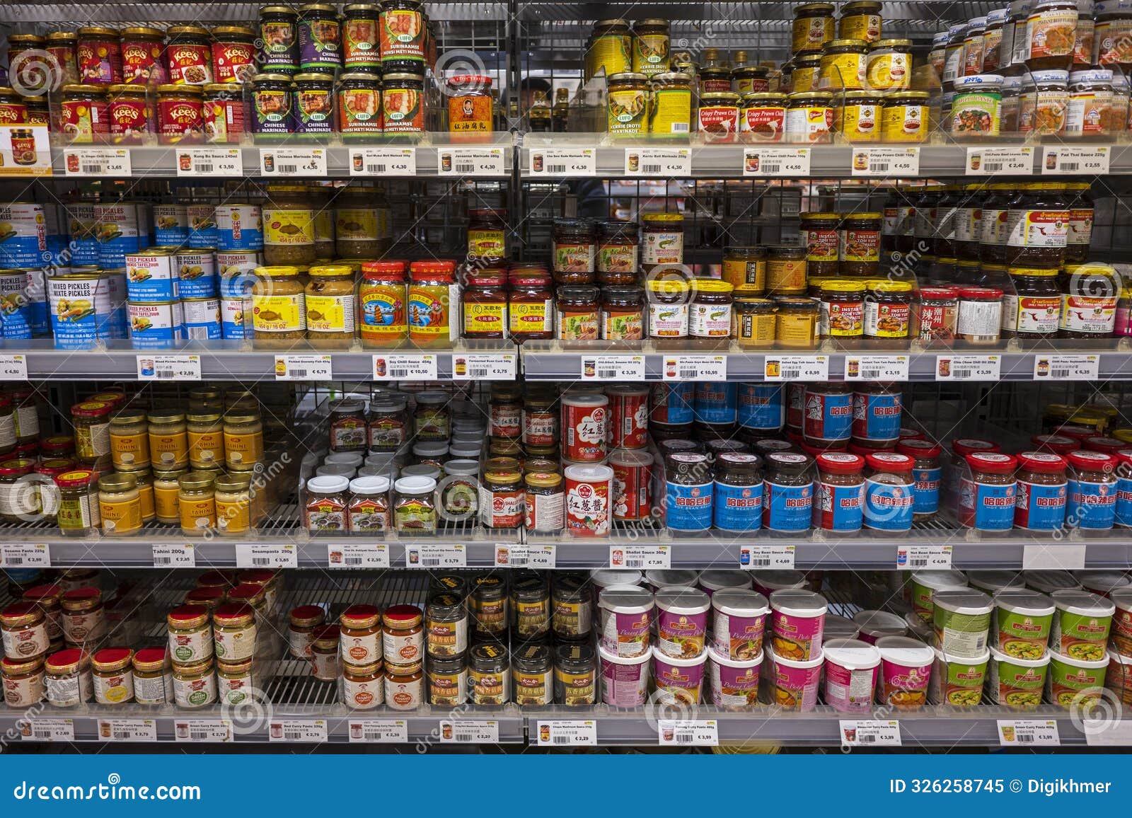 Space and condiments editorial image. Image of bottle - 326258745