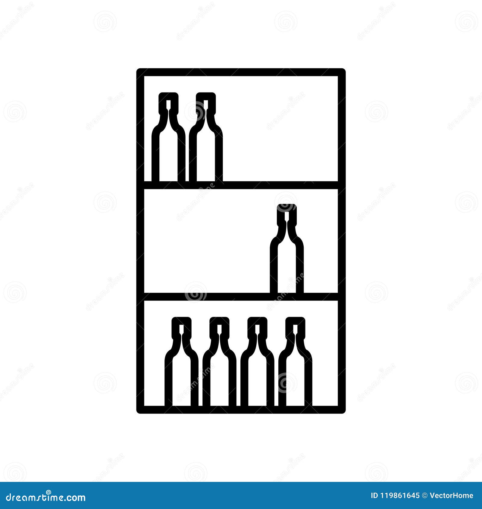 Display Stand Icon Vector Illustration, Stock Vector - Illustration of ...