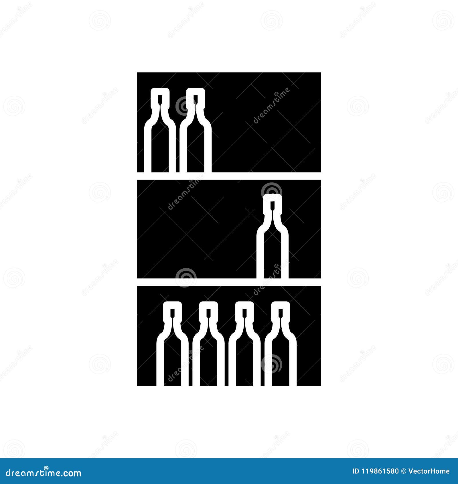 Display Stand Icon Vector Illustration, Stock Vector - Illustration of ...