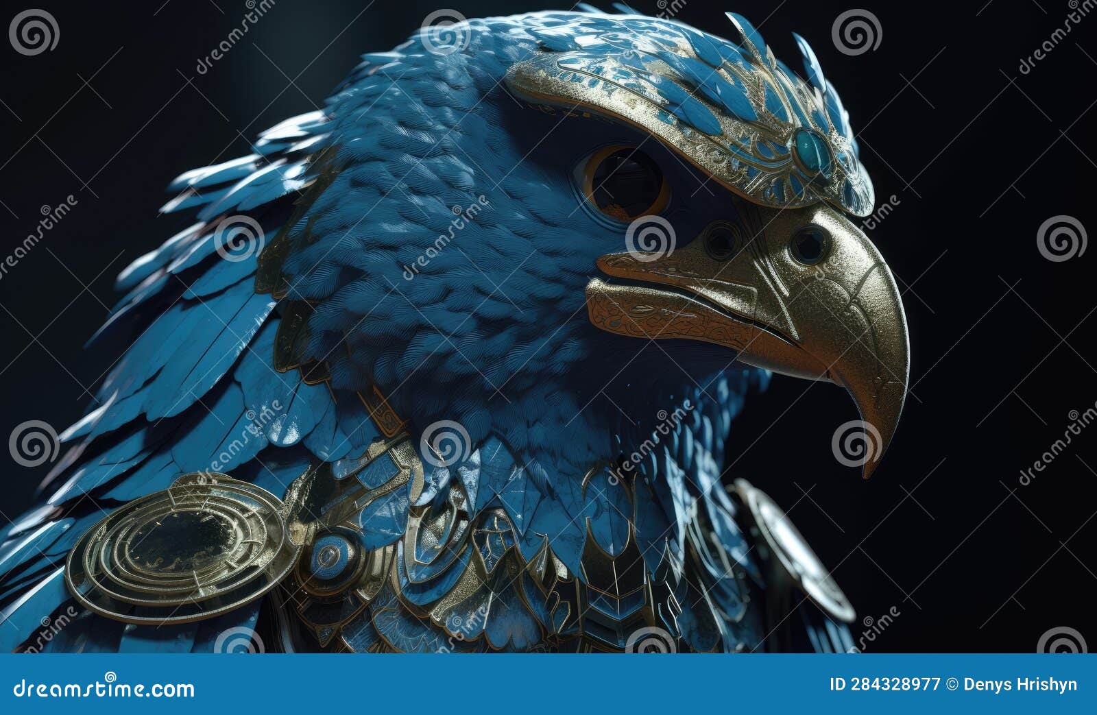 In A Display Of Strength, An Eagle Takes On A Militaristic Persona In ...