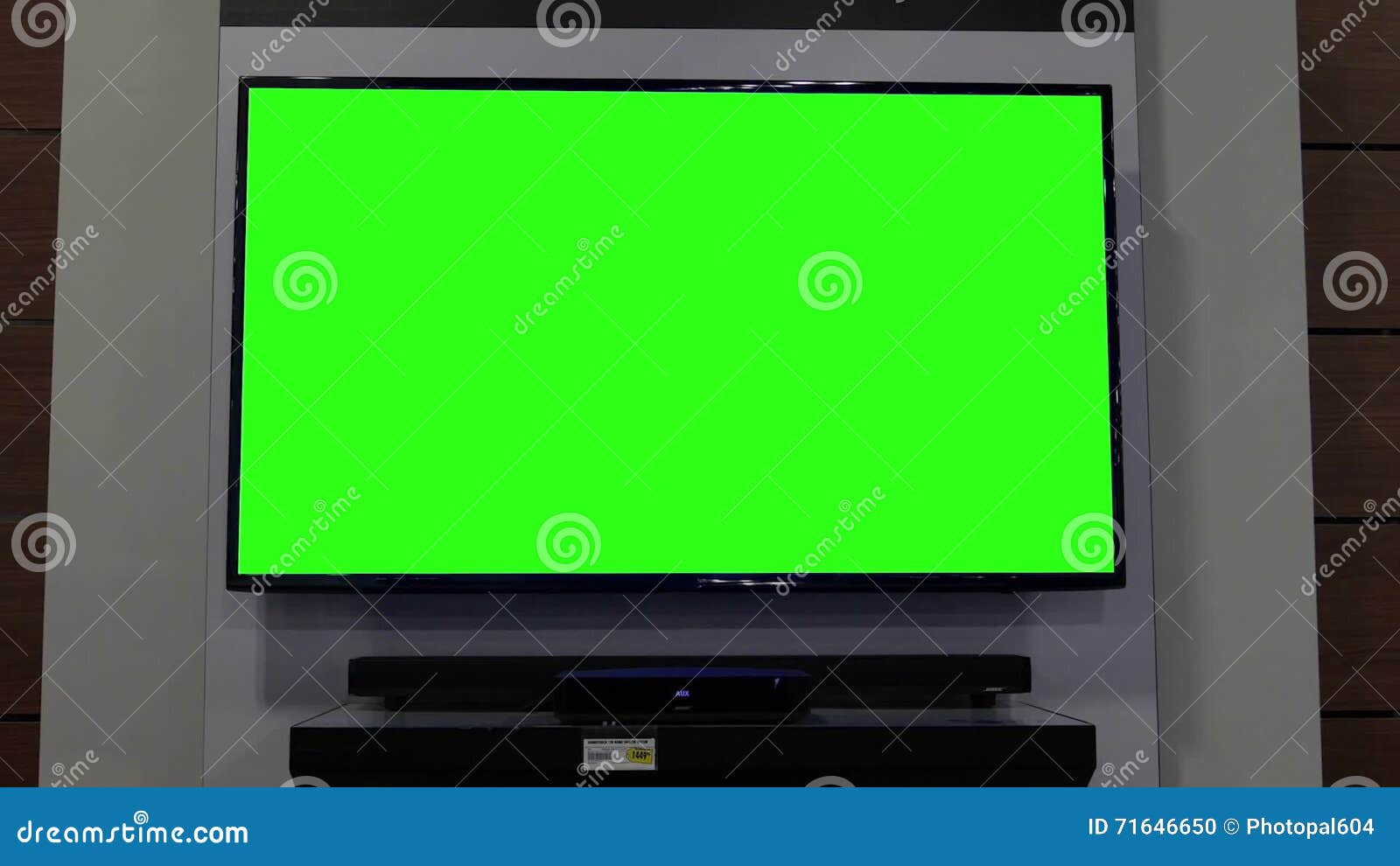 Display Tv with Green Screen Stock Footage - Video of counter, retail ...