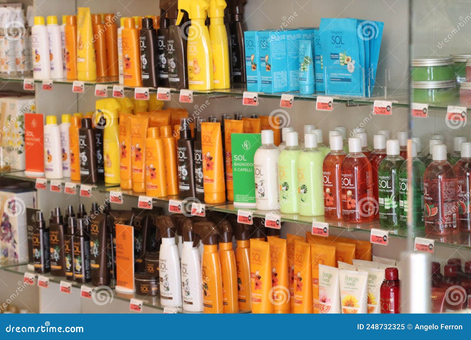 Exposure of Summer Sunscreens- Editorial Image - Image of radiation ...