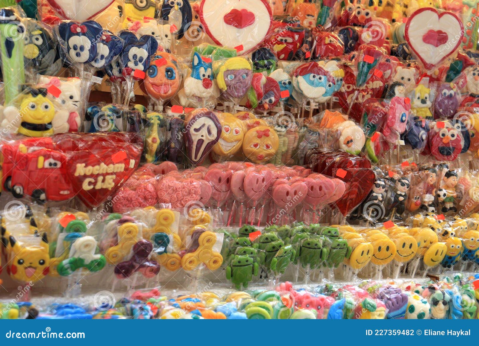 Display of Colorful Lollipops Editorial Photography - Image of funny ...