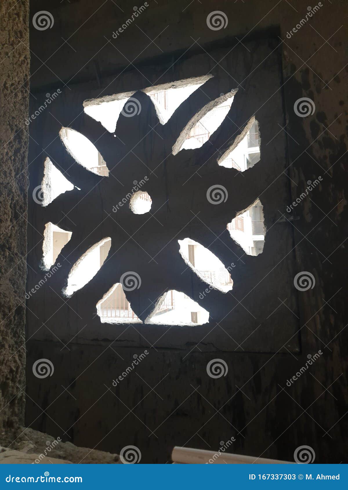 Display of Ventilator Made Up of Rcc in Service Shaft Stock Image ...