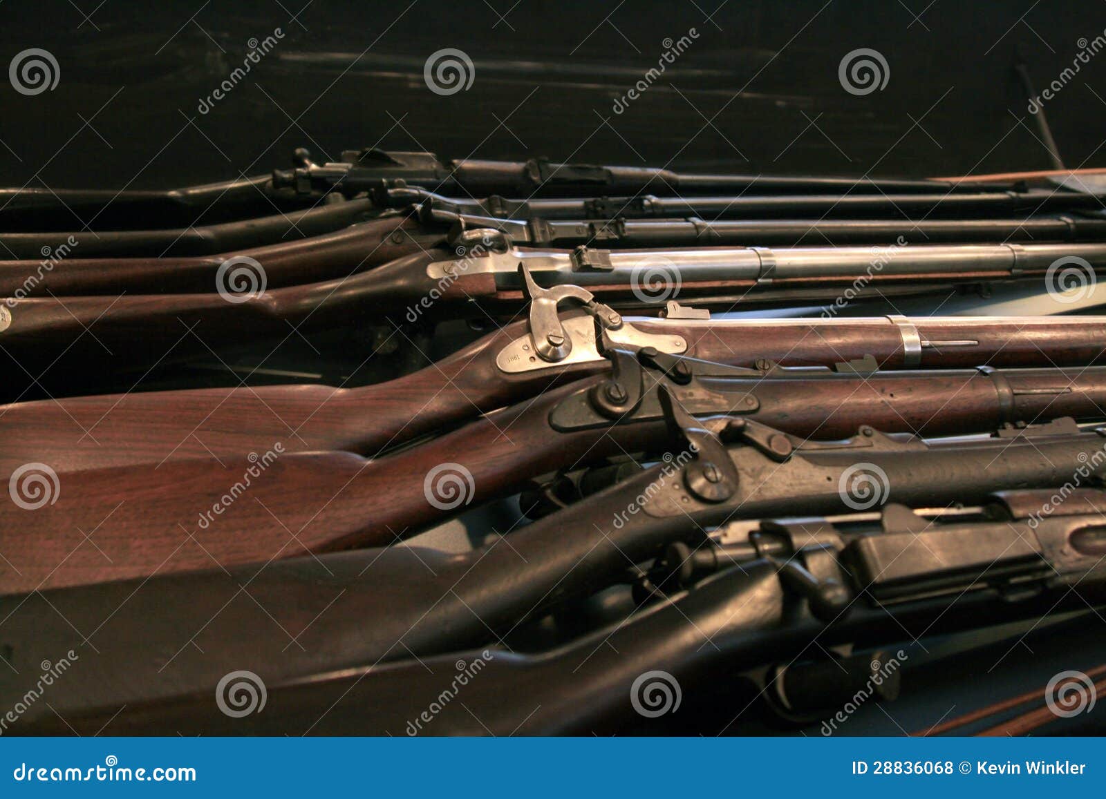 Display of vintage guns stock photo. Image of west, antique - 28836068