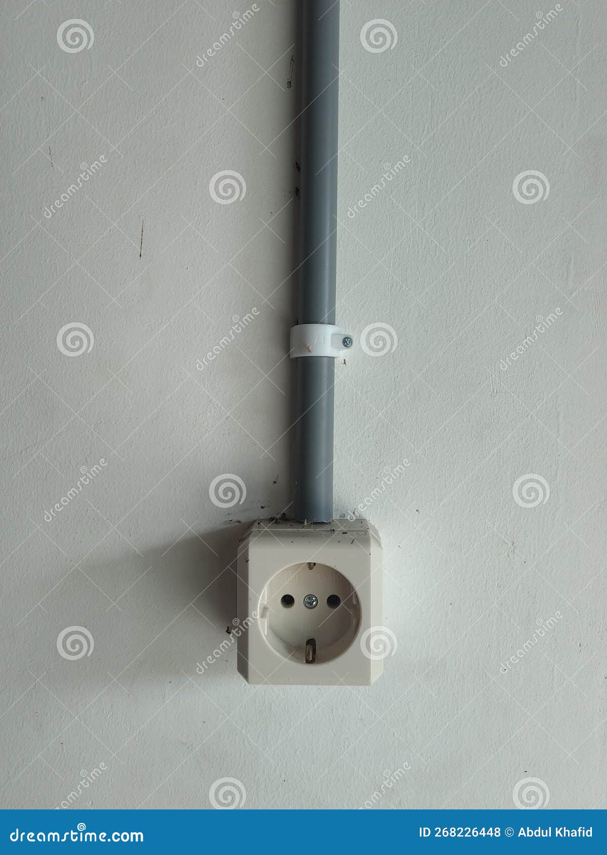 Patch electrical socket stock photo. Image of wheel - 268226448