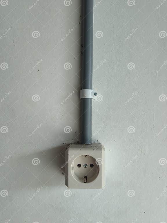 Patch electrical socket stock photo. Image of wheel - 268226448