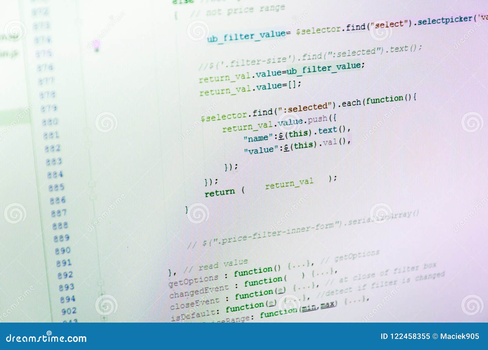 Displaying Program Code on Computer Stock Image - Image of developer ... Displaying Program Code on Computer Stock Image - Image of developer ...