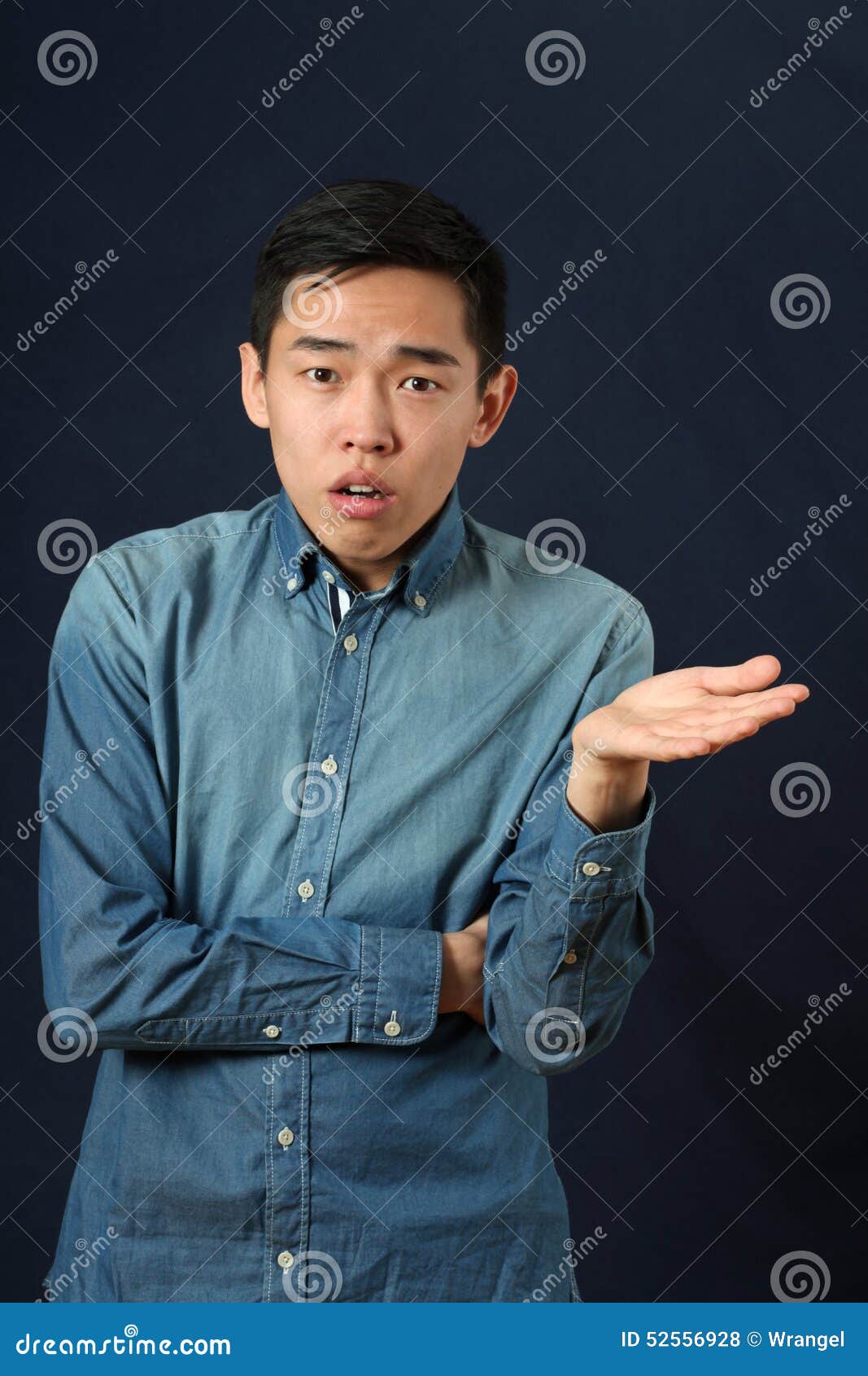 Displeased Man Royalty-Free Stock Photography | CartoonDealer.com #27430907