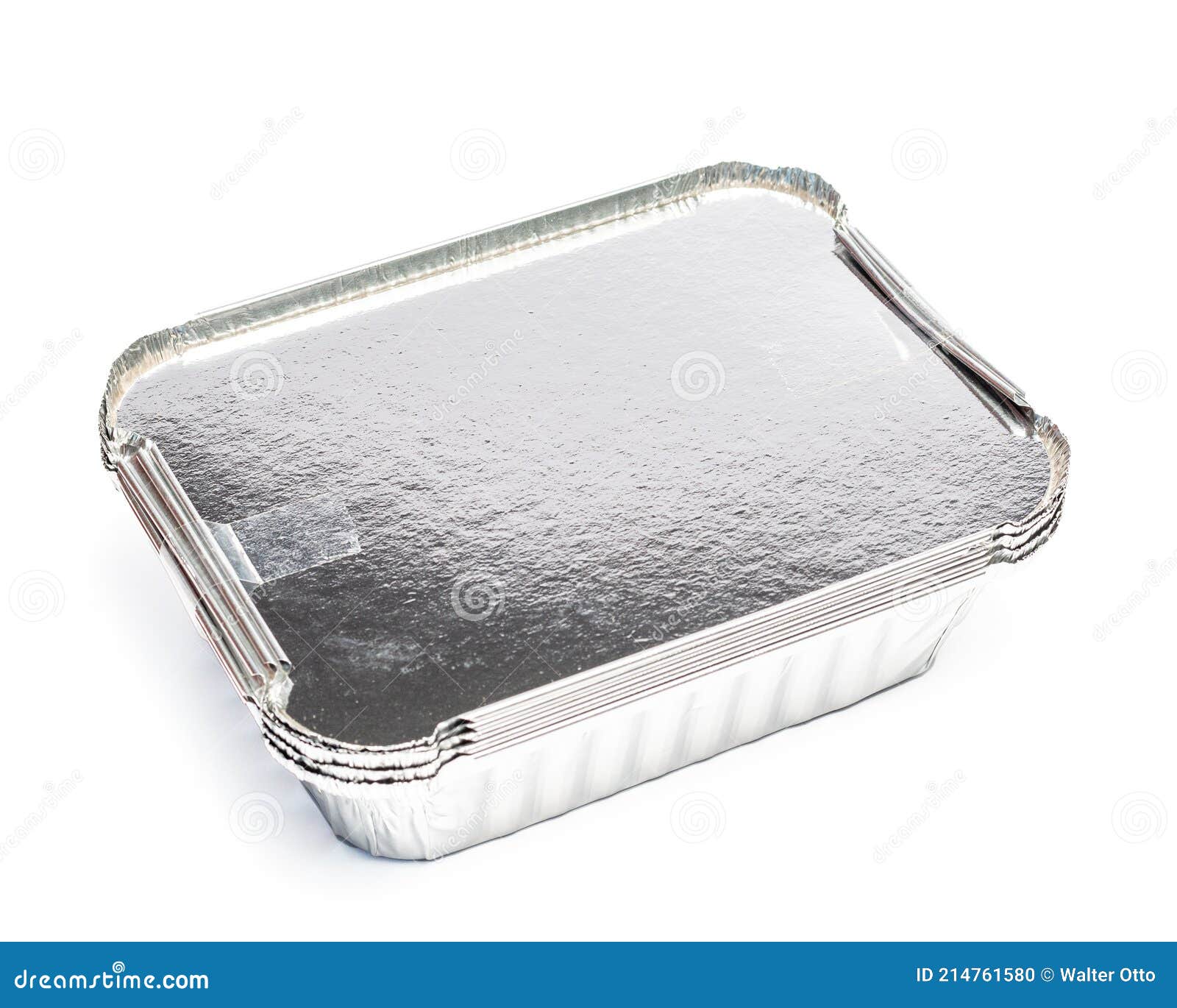 Disposable Aluminum Containers Stock Photo - Image of food, disposable ...