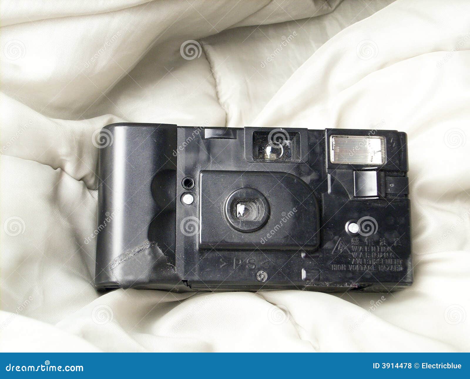 Disposable camera stock photo. Image of used, plastic - 3914478