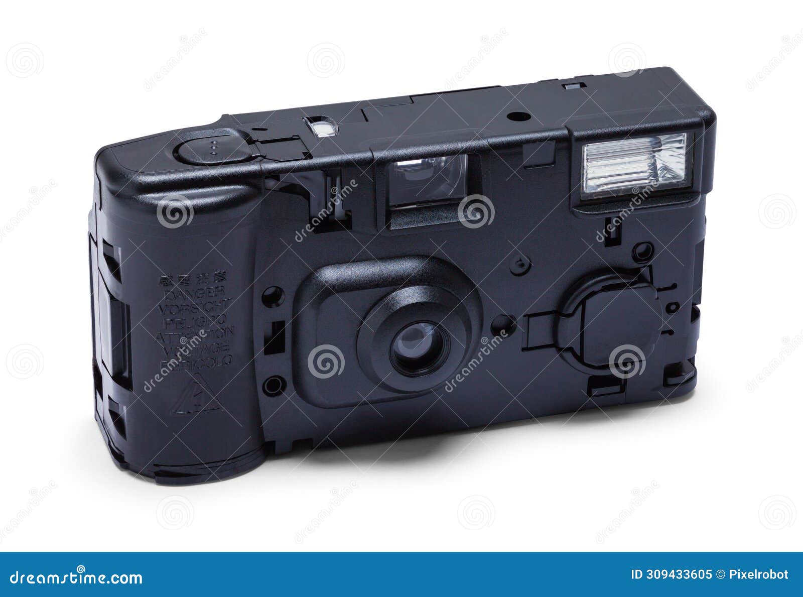 Disposable Camera stock image. Image of retro, black - 309433605