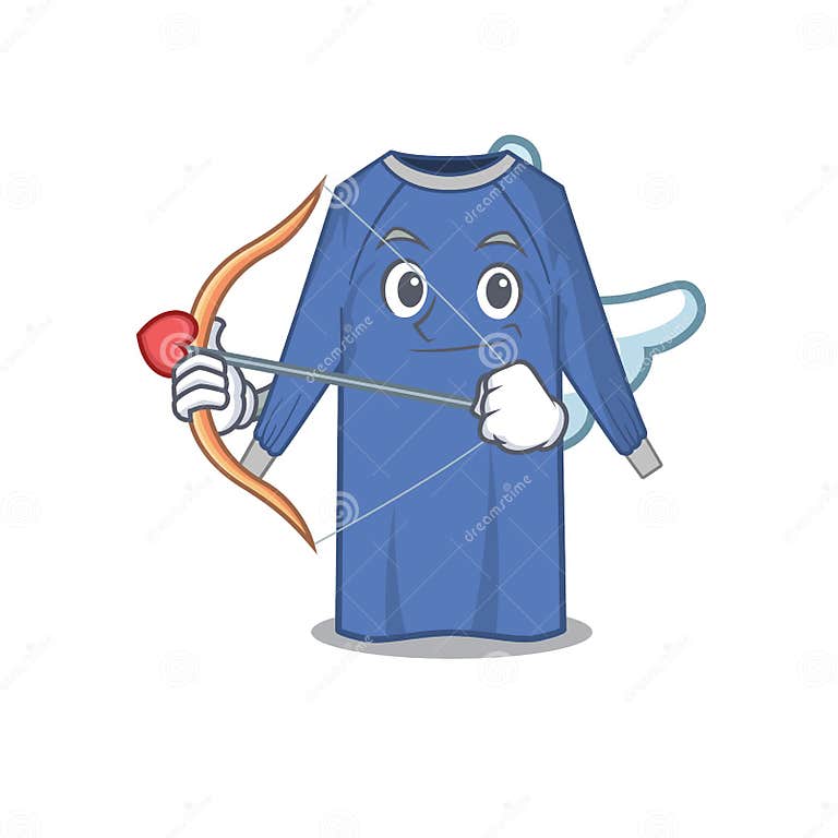 Disposable Clothes in Sweet Romantic Cupid Cartoon Drawing with Arrow ... Disposable Clothes in Sweet Romantic Cupid Cartoon Drawing with Arrow ...