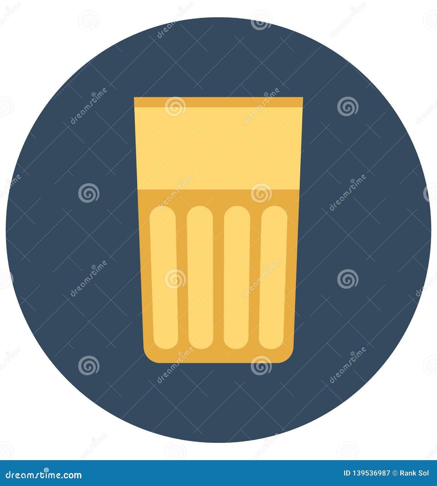 Disposable Cup, Glass Isolated Color Vector Icon that Can Be Easily ...