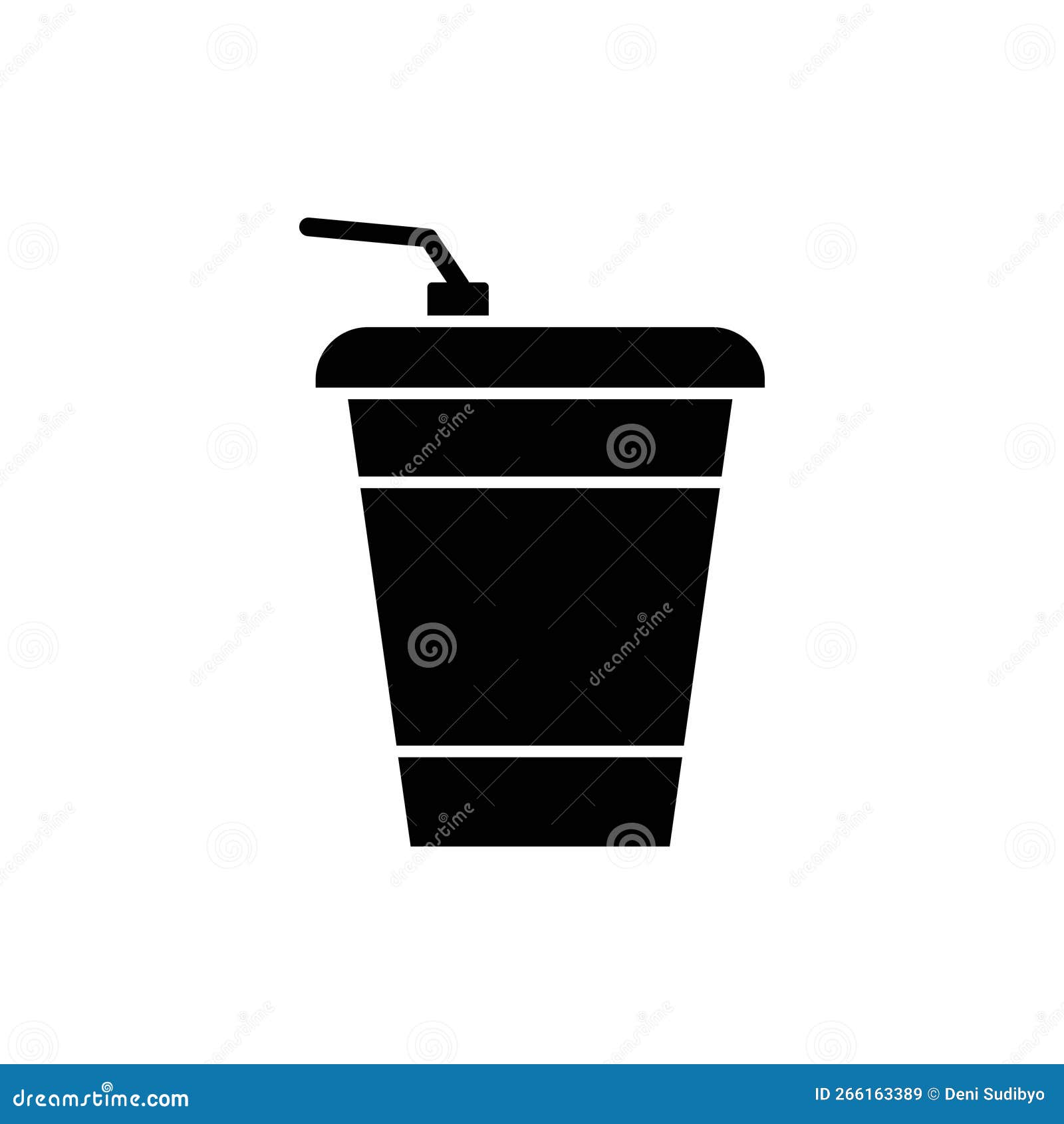 Disposable Cup Icon Vector Design Templates Stock Illustration ...