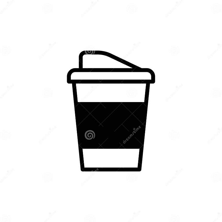 Disposable Cup Icon Vector Design Templates Stock Illustration ...