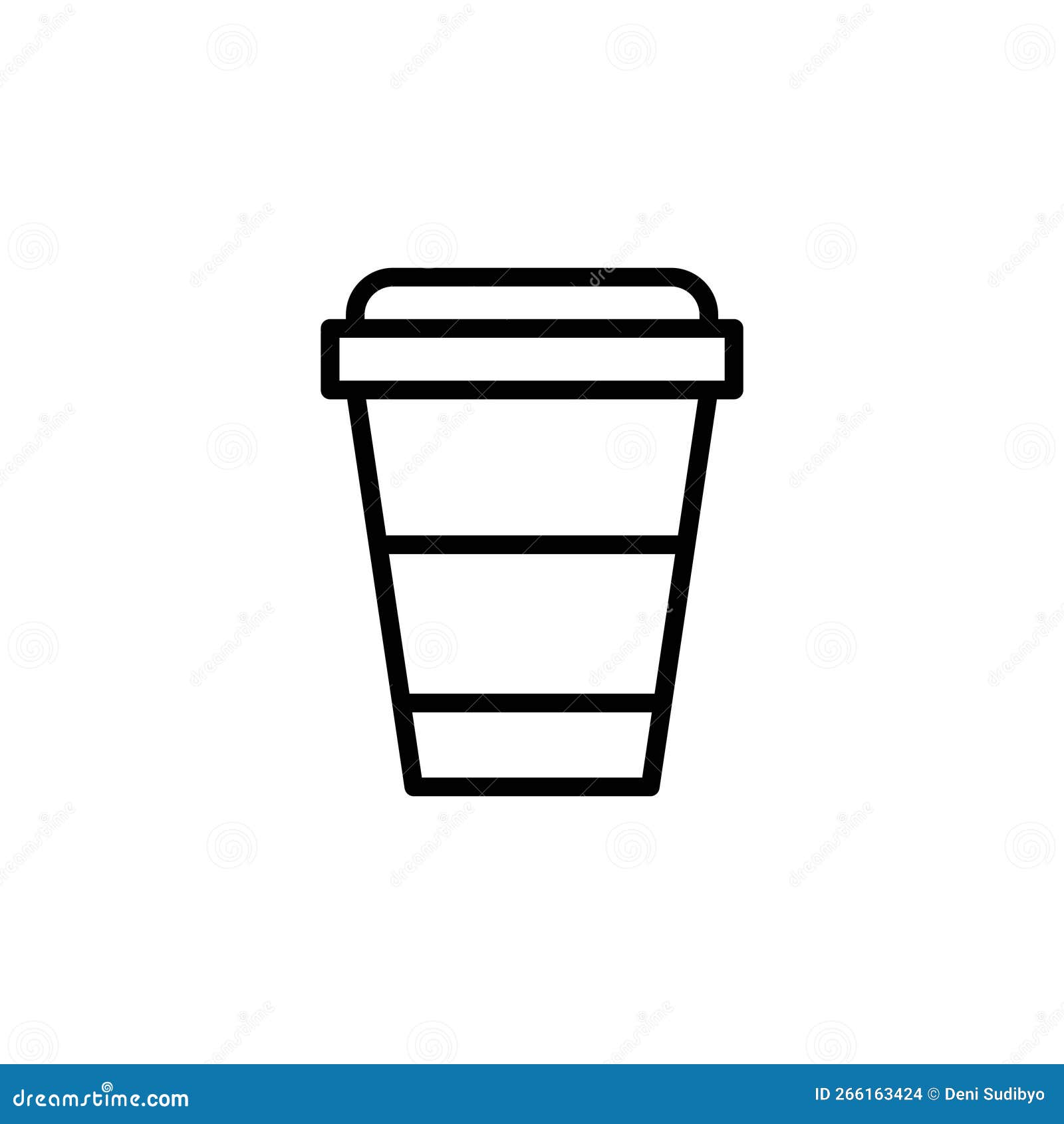 Disposable Cup Icon Vector Design Templates Stock Illustration ...