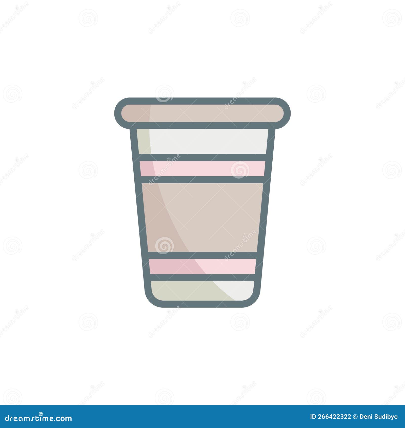 Disposable Cup Icon Vector Design Templates Stock Illustration ...