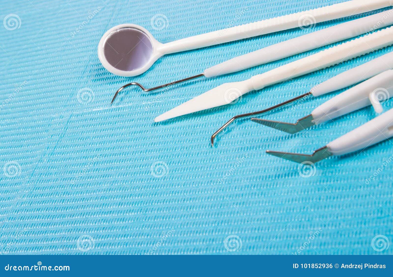 Disposable Dental Instruments. Stock Photo - Image of dentistry ...