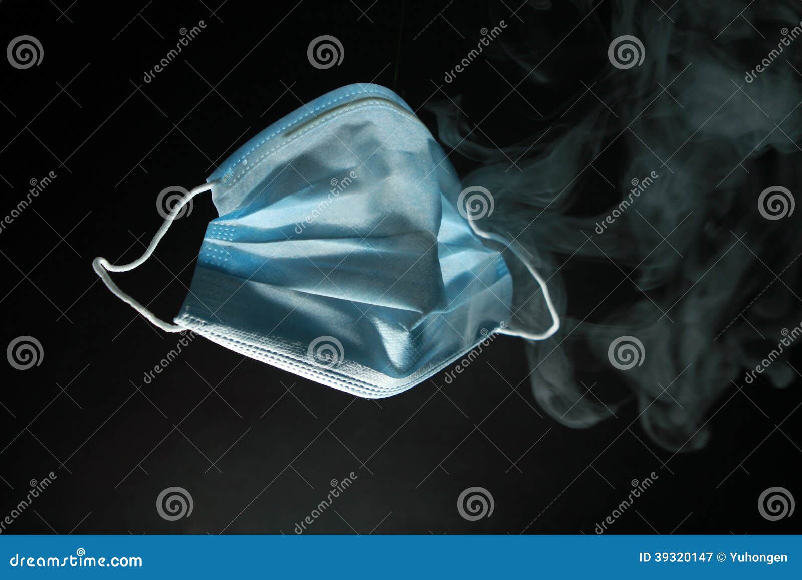 Two Disposable Mask, With A Mercury Clinical Thermometer And Tablets ...