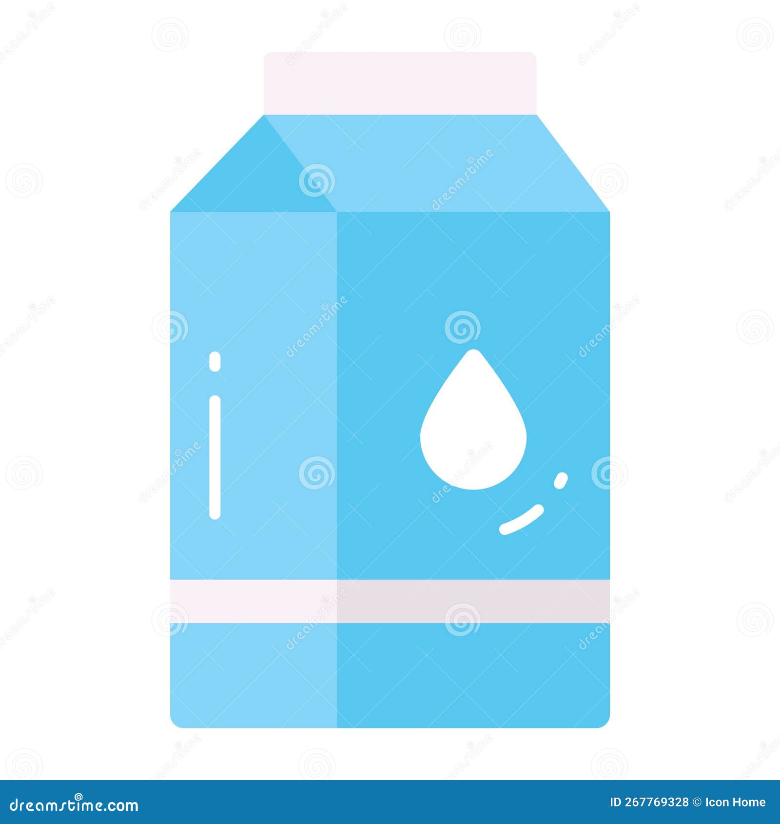 Disposable Milk Packet, Vector Design of Milk Package Stock Vector ...