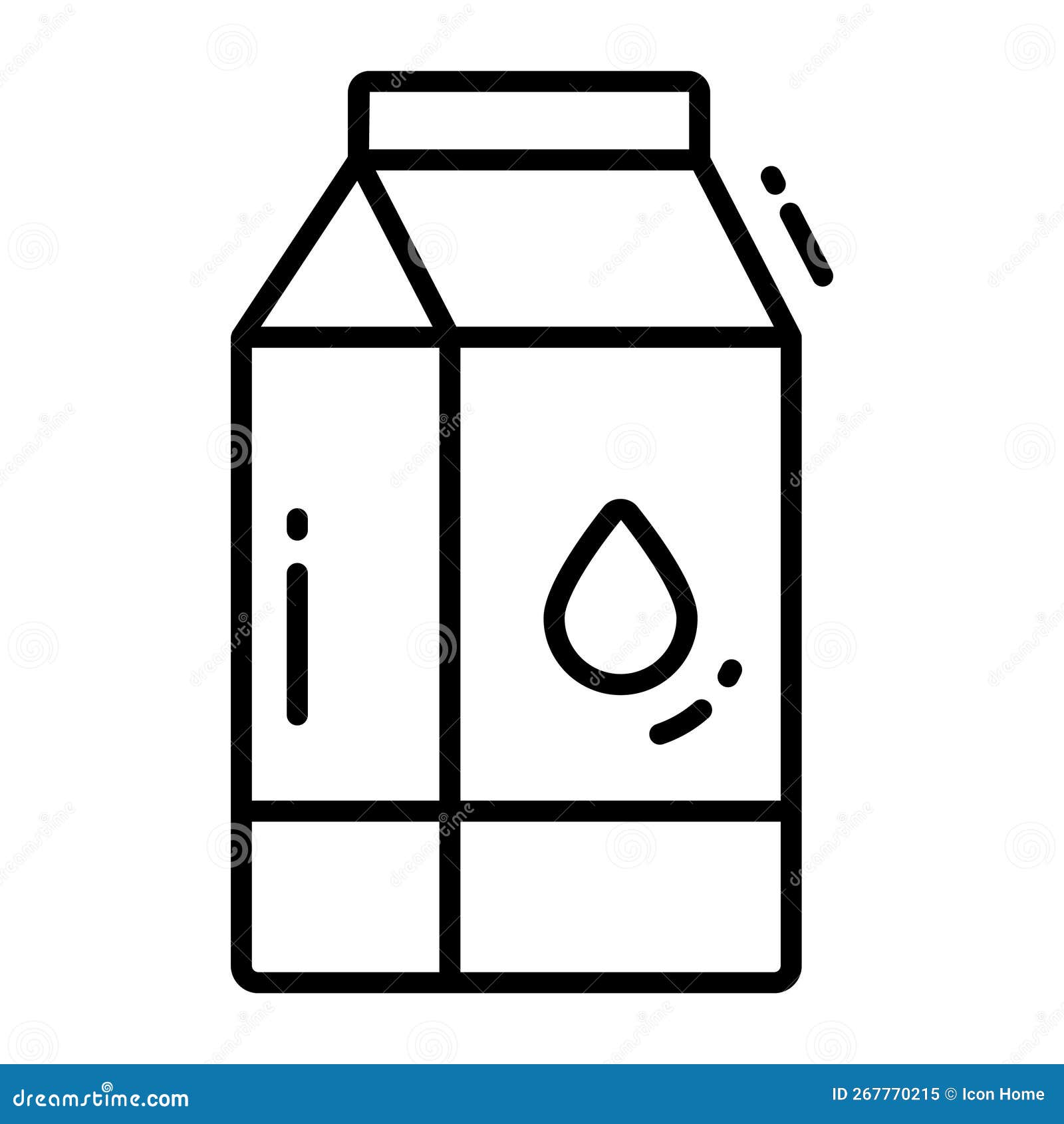 Disposable Milk Packet, Vector Design of Milk Package Stock Vector ...