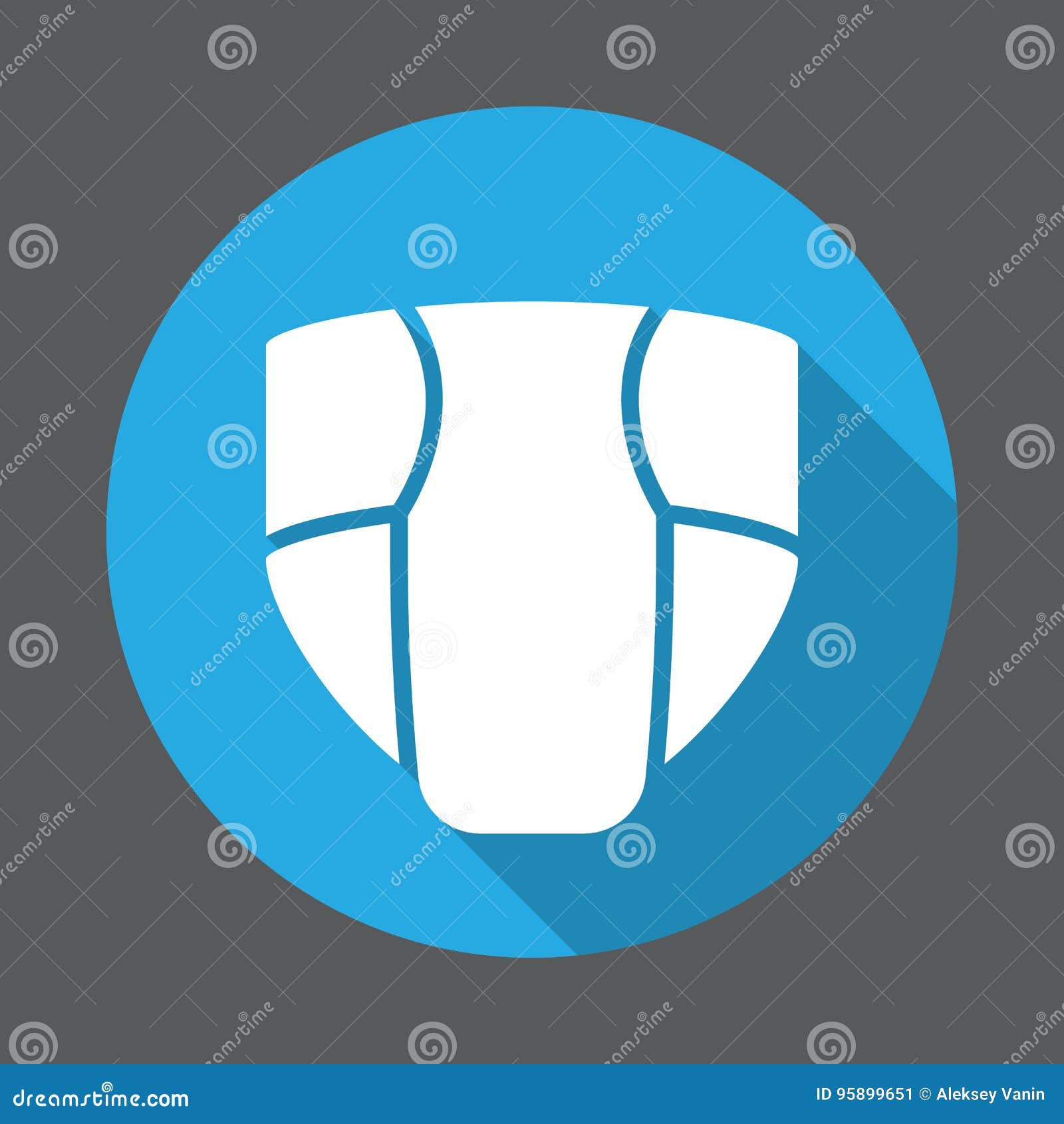 Diaper Flat Icon, Nappy And Protection Vector Illustration ...