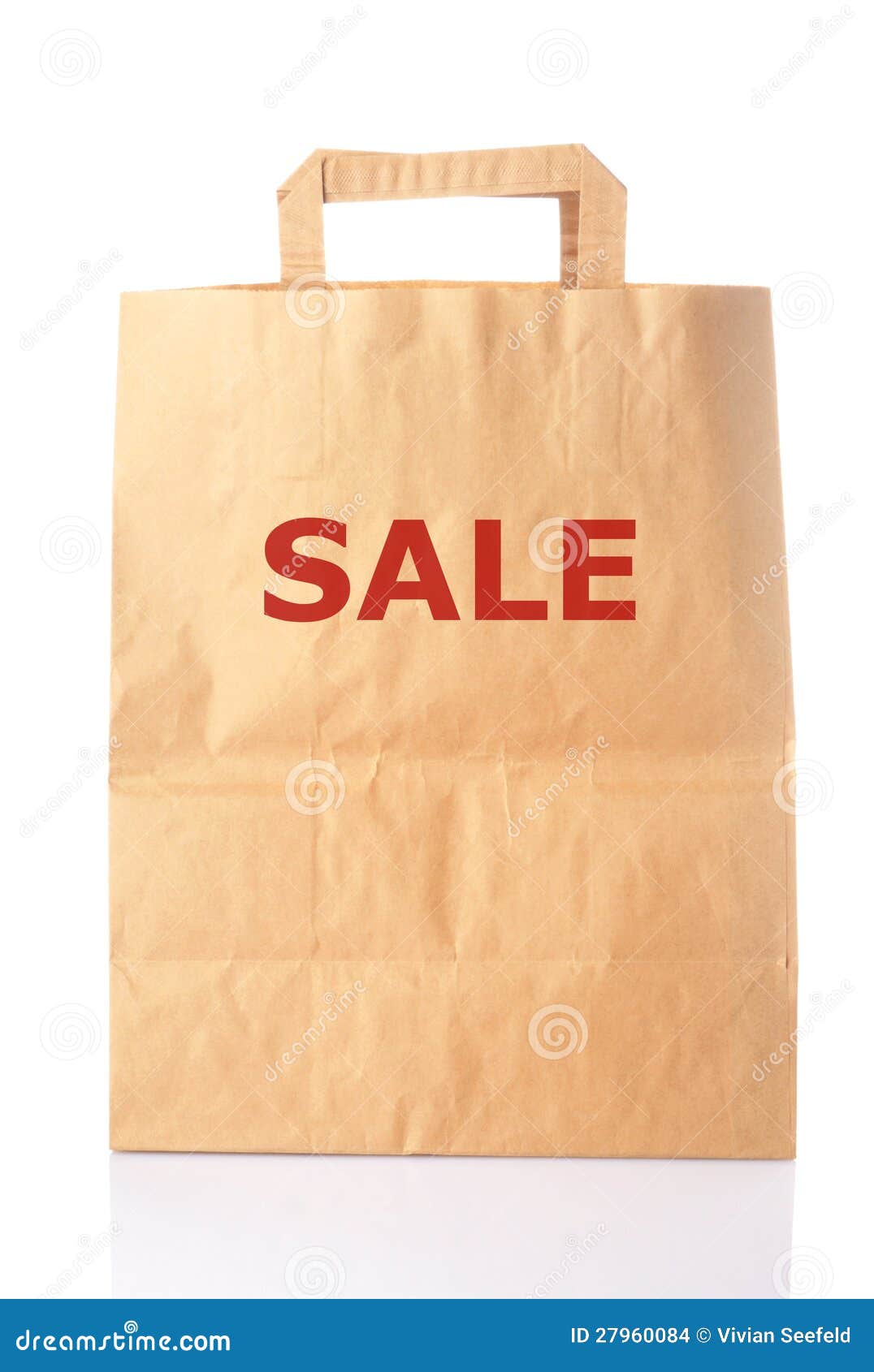 Disposable paper bag stock photo. Image of centum, recycle - 27960084