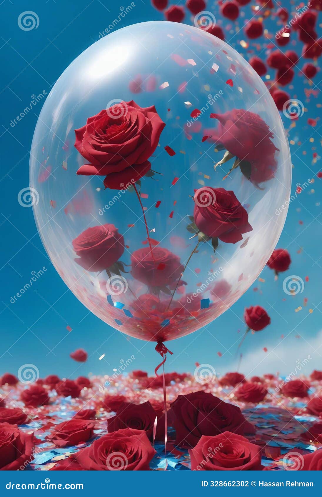 Disposable Photography Of Huge Transparent Balloon Royalty-Free Stock ...