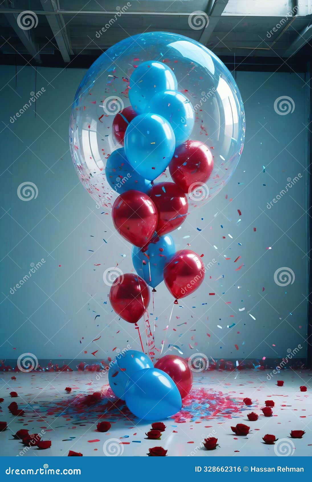 Disposable Photography Of Huge Transparent Balloon Royalty-Free Stock ...