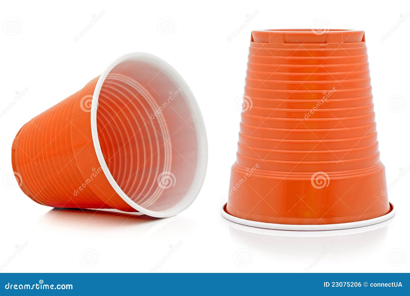 Disposable plastic glass stock photo. Image of food, utensils - 23075206