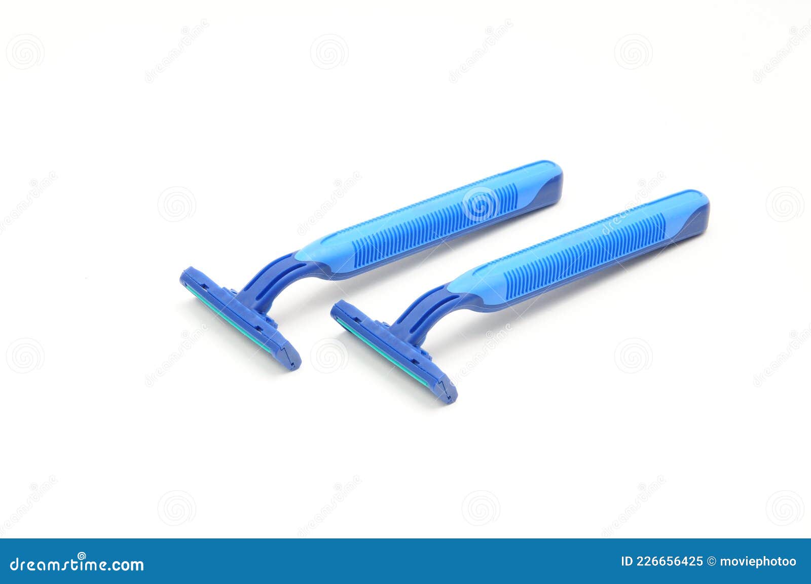 Disposable Razor on a White Background Stock Image - Image of accessory ...