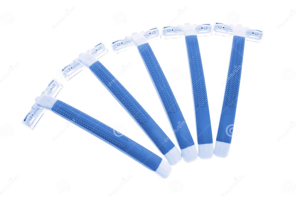 Disposable Razors stock image. Image of blades, hygienic - 8093711