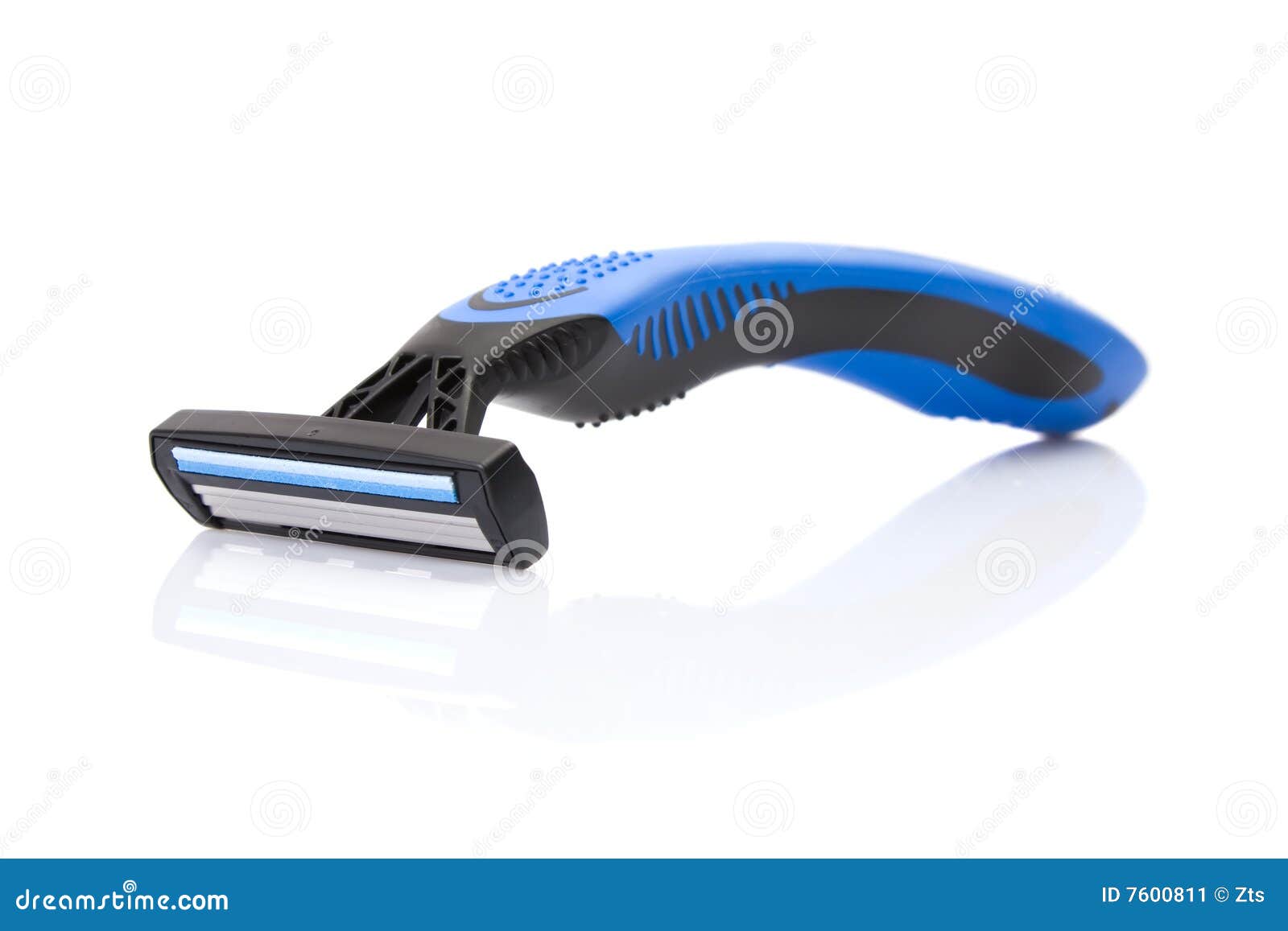Disposable Shaving Machine On Pastel Color Background Stock Photography ...