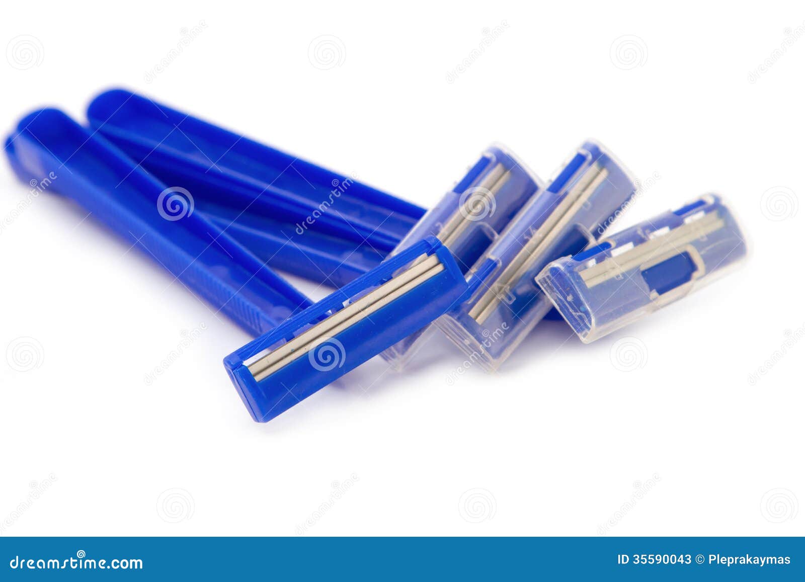 Disposable shaving razor stock image. Image of strip - 35590043