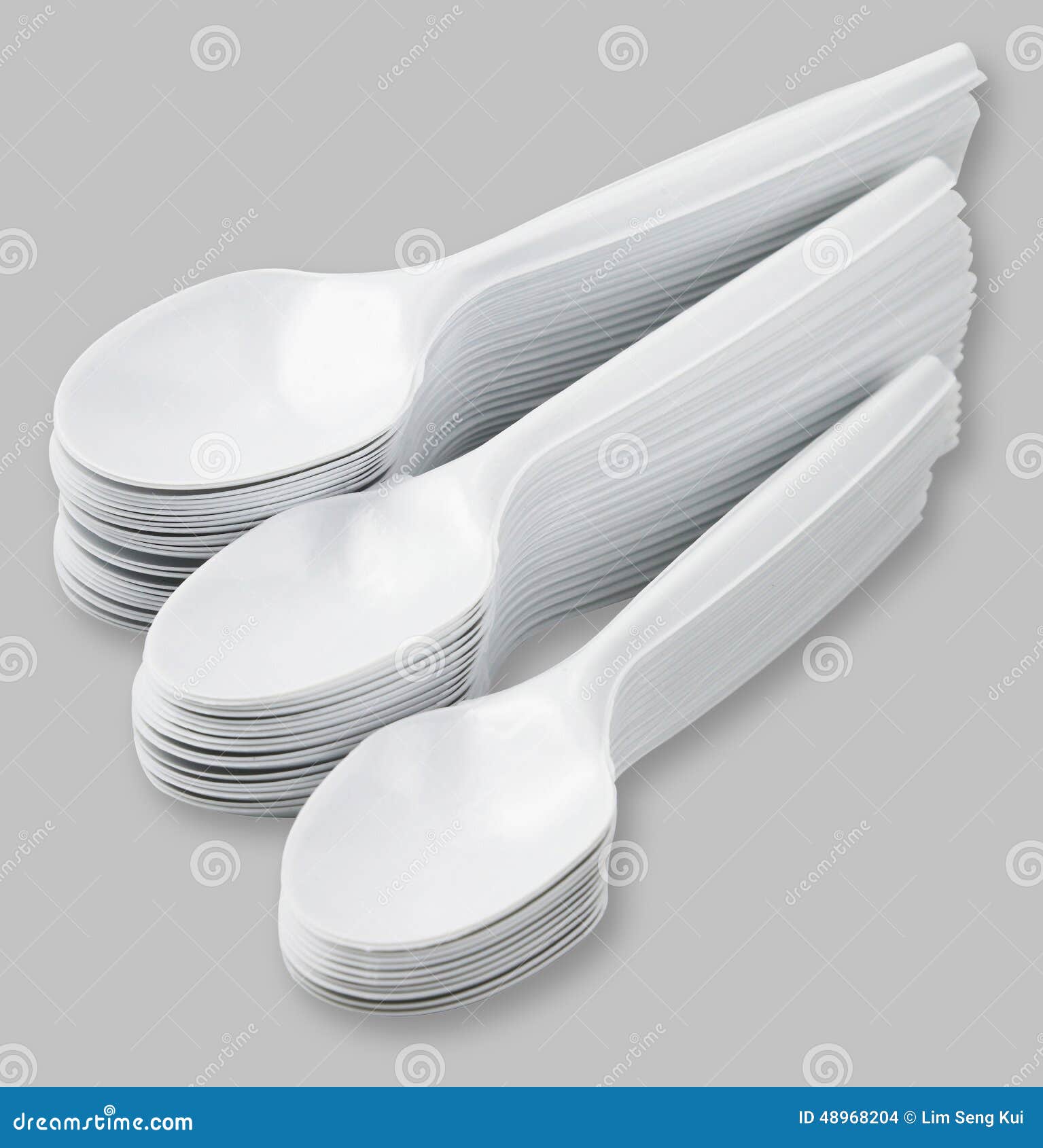 Disposable spoon stock photo. Image of disposable, empty - 48968204