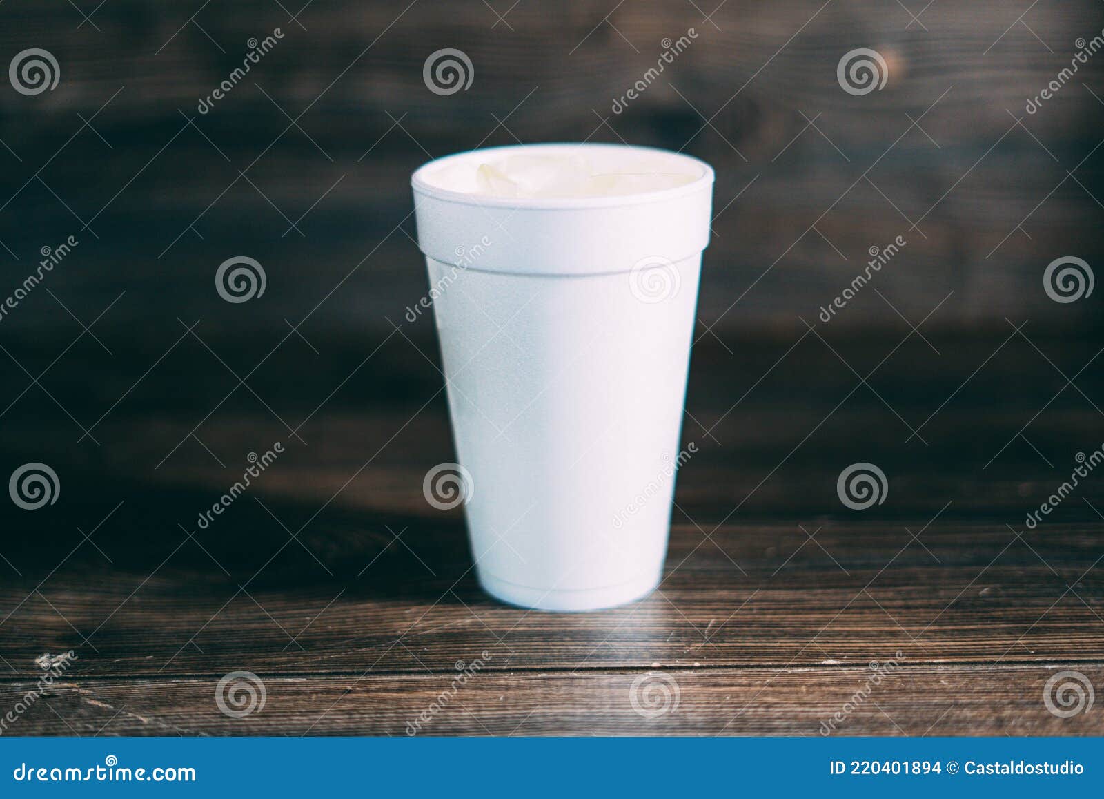 A disposable styrofoam cup stock photo. Image of pack - 220401894