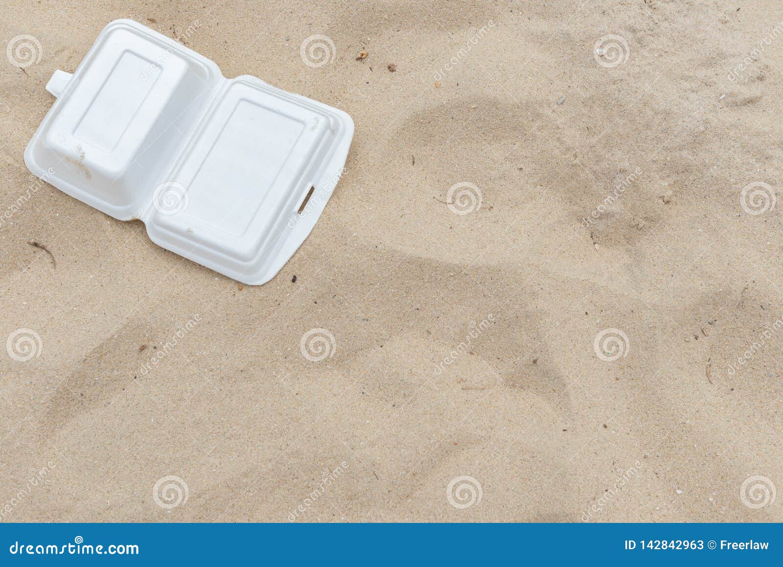 Disposable Styrofoam Package for Takeout Food Stock Image - Image of ...