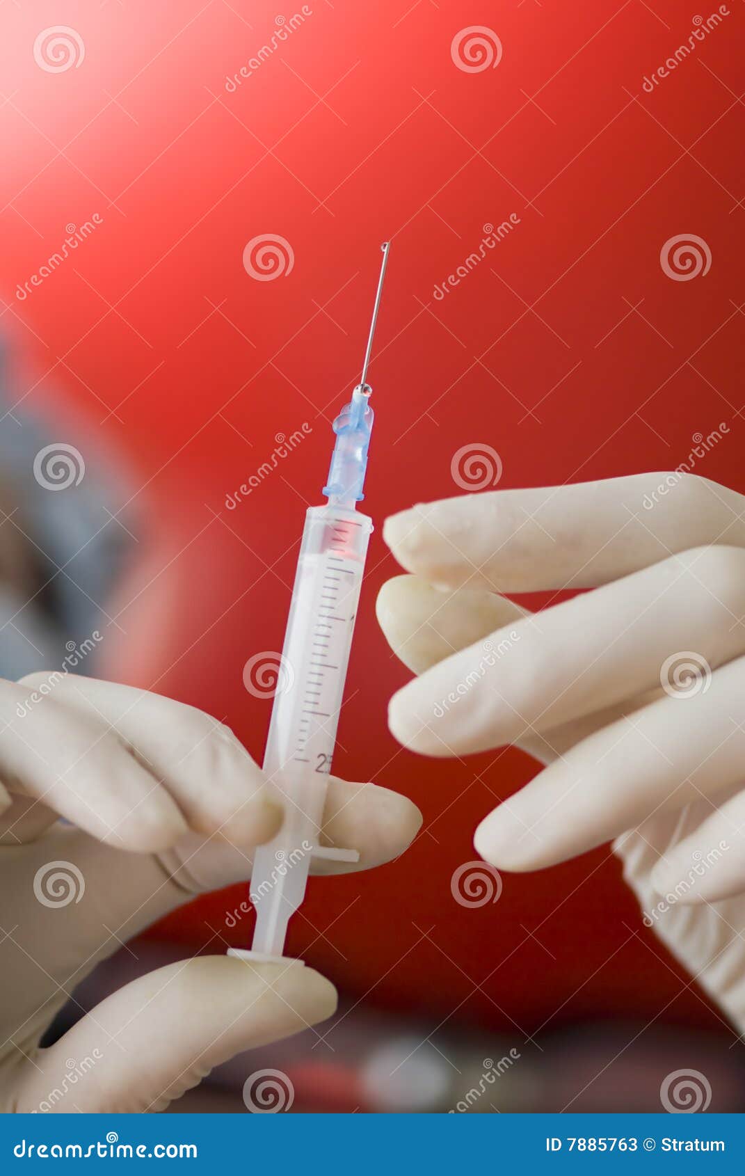 Disposable Syringe for Injection Stock Image - Image of close, disease ...