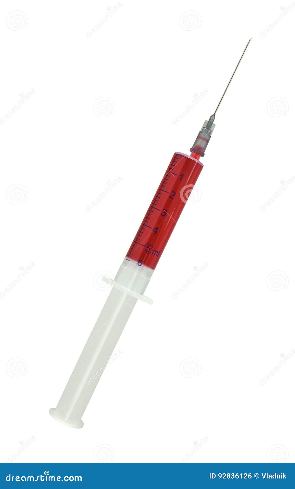 Disposable Syringe with Liquid Stock Photo - Image of object, vaccine ...