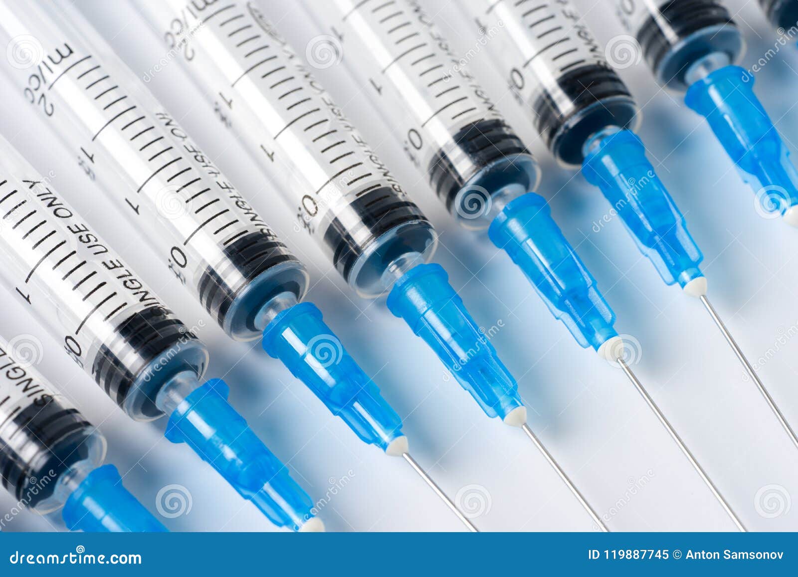 Disposable syringe stock image. Image of health, needle - 119887745