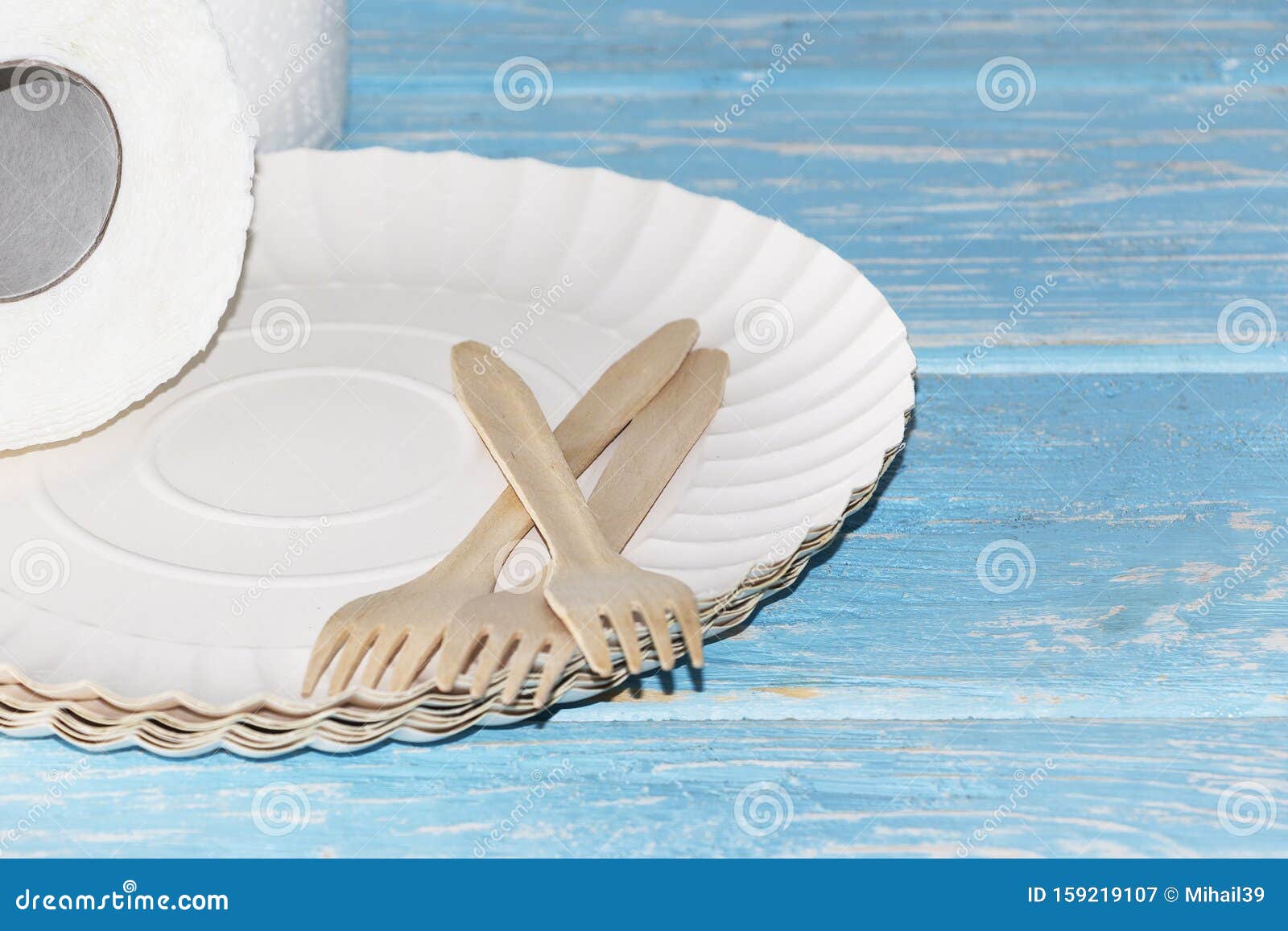 Disposable Tableware Made of Natural Materials, Wooden Fork ...